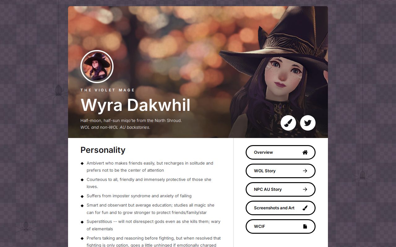Wyra Personality